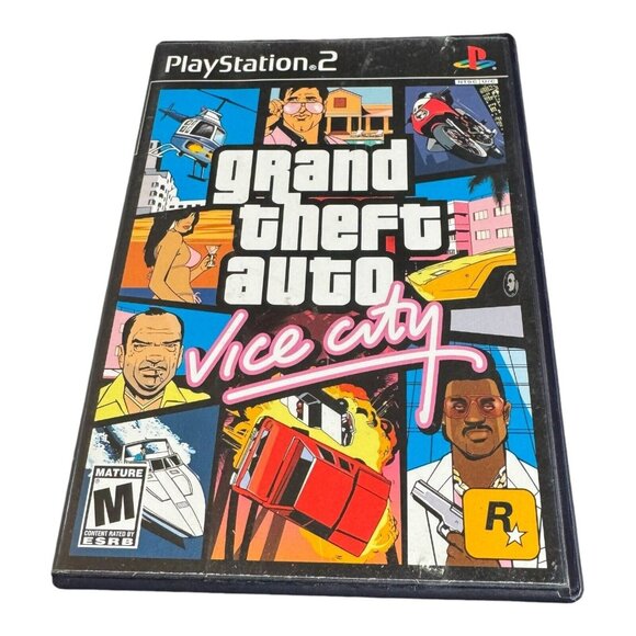 Video Games & Consoles | Grand Theft Auto Vice City Sony Playstation 2 ...